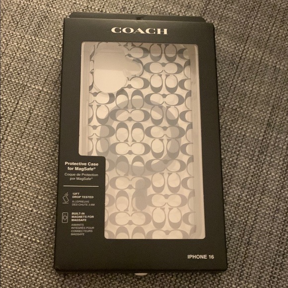 Coach | Accessories | Nib Coach Iphone 6 Clear Logo Protective Case For ...